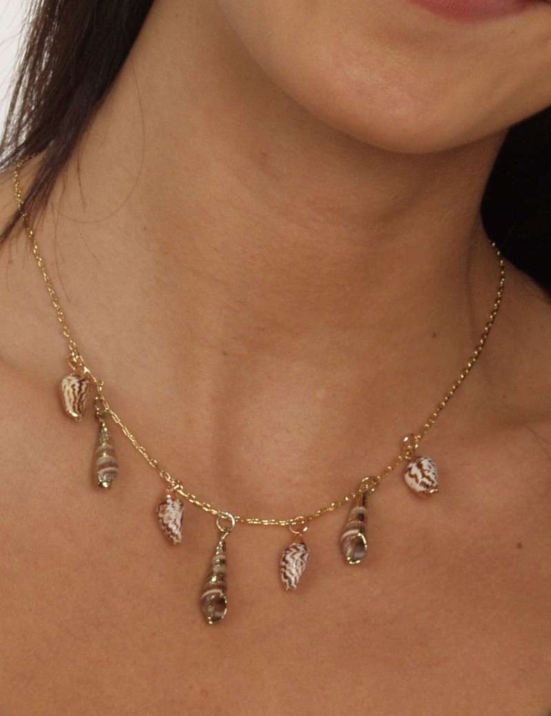 Collier coquillages